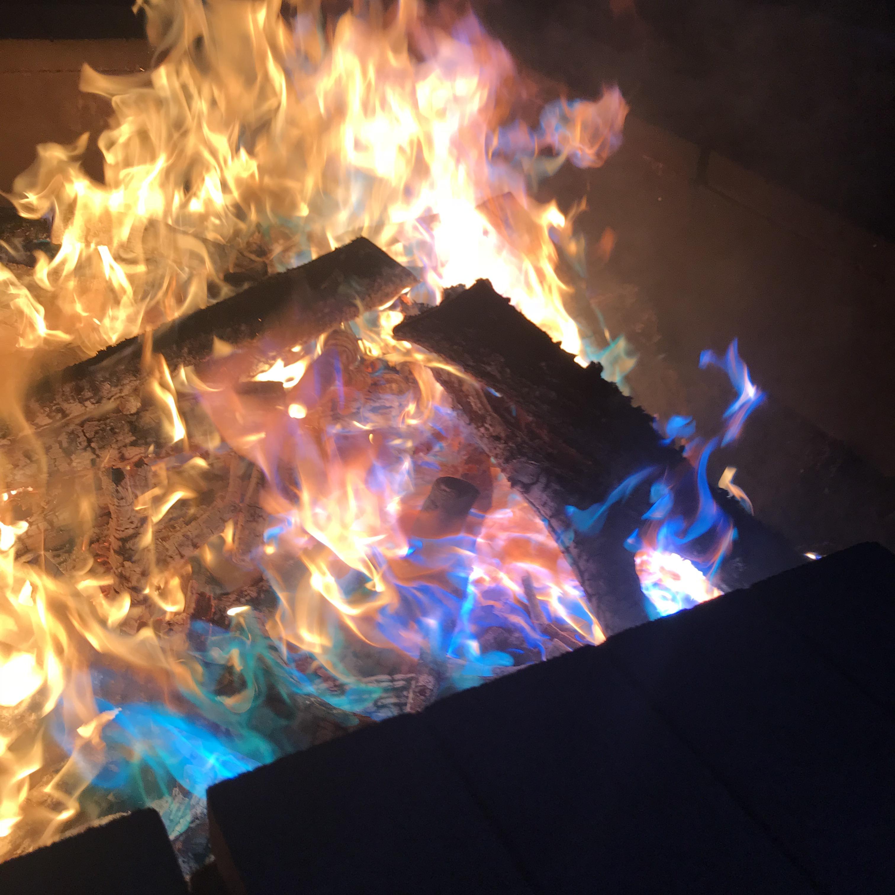 Colorful bonfire | Scrolller