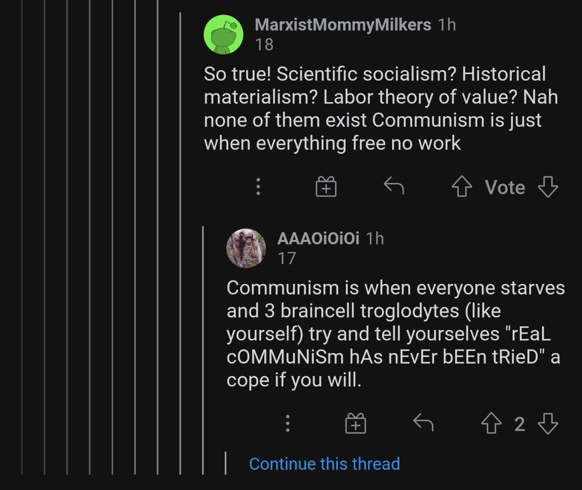 Communism is when no food | Scrolller