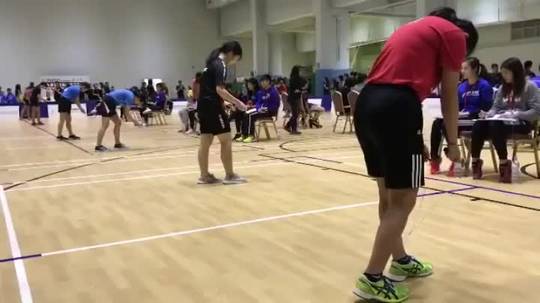 Competitive rope jumping | Scrolller