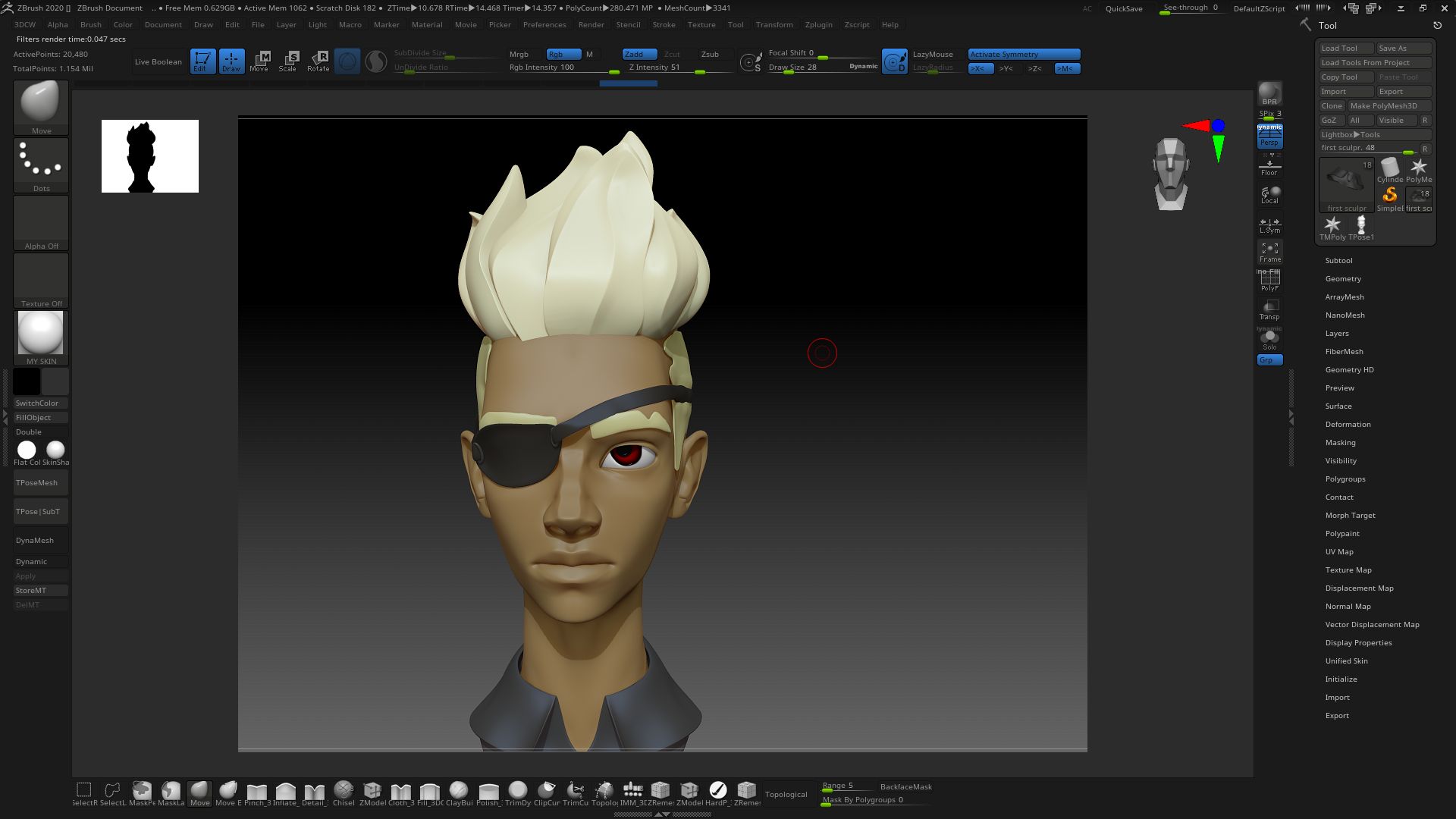 Concept character wip | Scrolller
