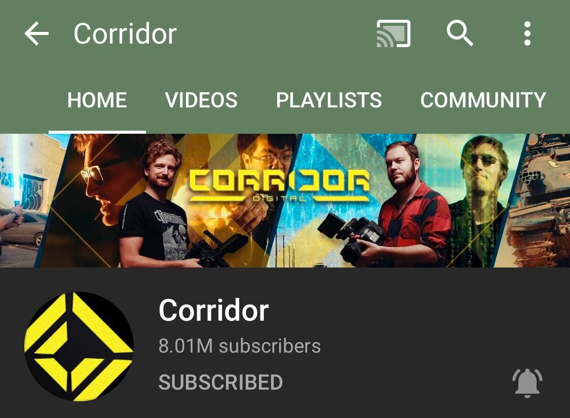 Congrats on 8 million subs to Corridor! 🎉 | Scrolller