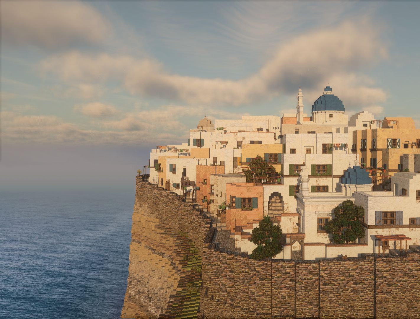 [Conquest Reforged] A Santorini-esque village | Scrolller