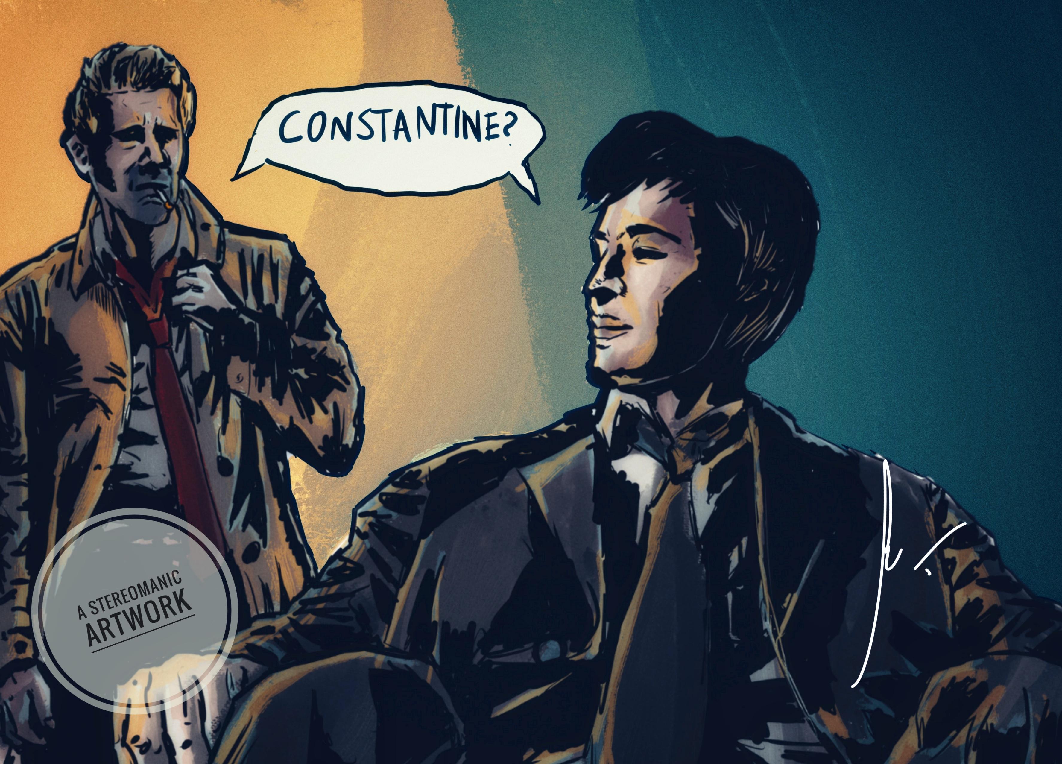 Constantine meets Constantine fan-art | Scrolller