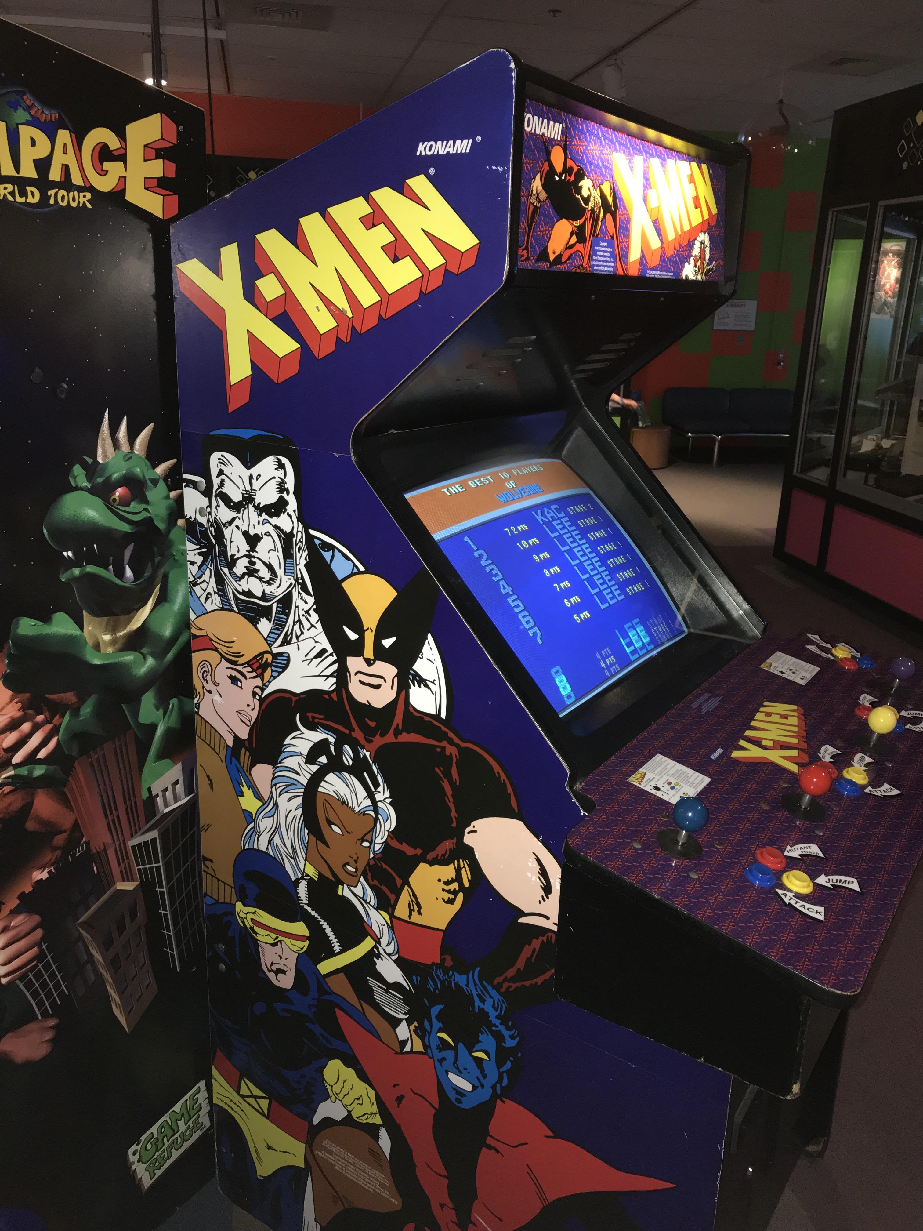 cool X-men arcade cabinet | Scrolller