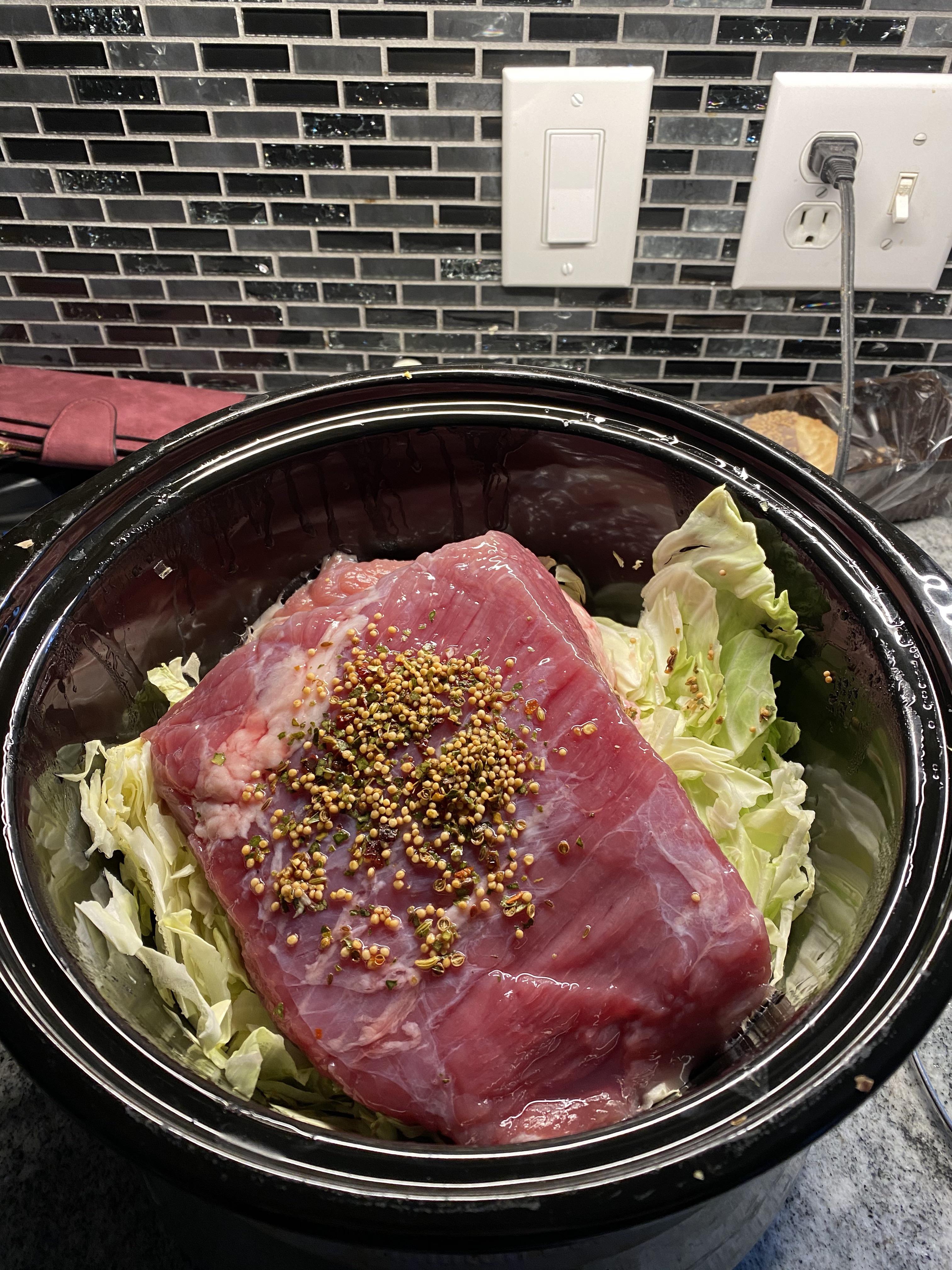Corned Beef and Cabbage with Apples. | Scrolller