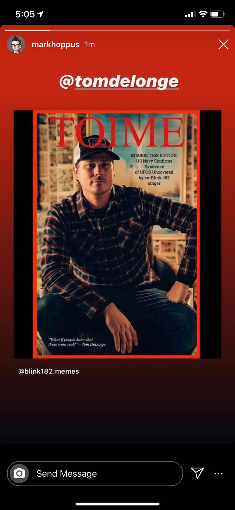 Corny, but I love when Mark posts the Tom memes | Scrolller