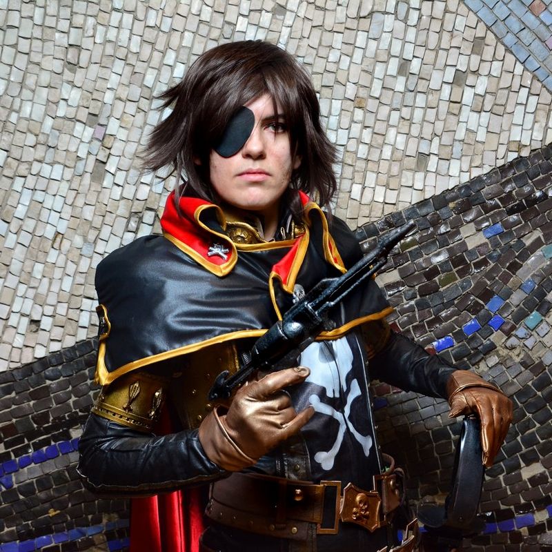 [Cosplay] Captain Harlock from Space Pirate Captain Harlock | Scrolller