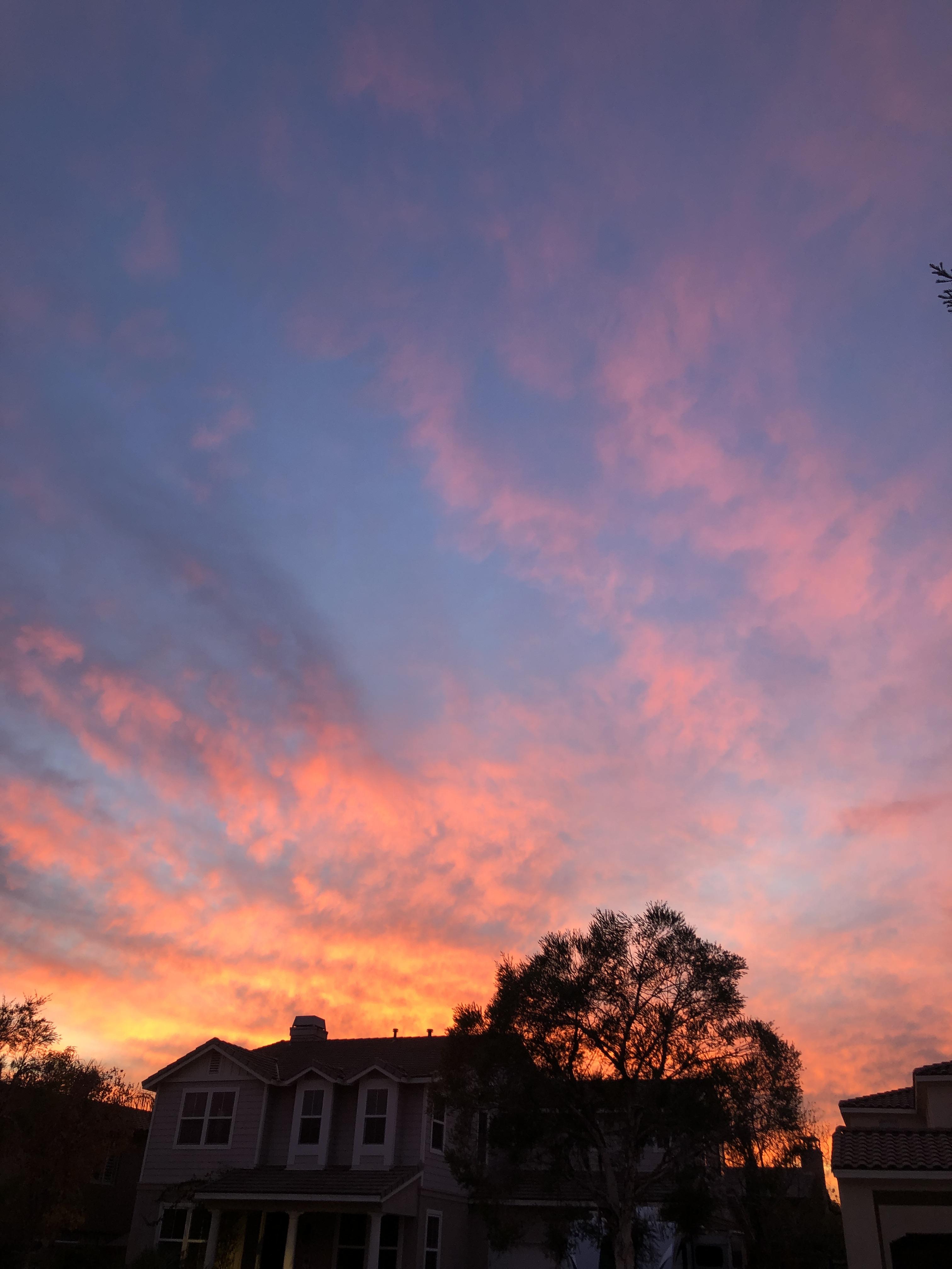 Cotton candy sky | Scrolller