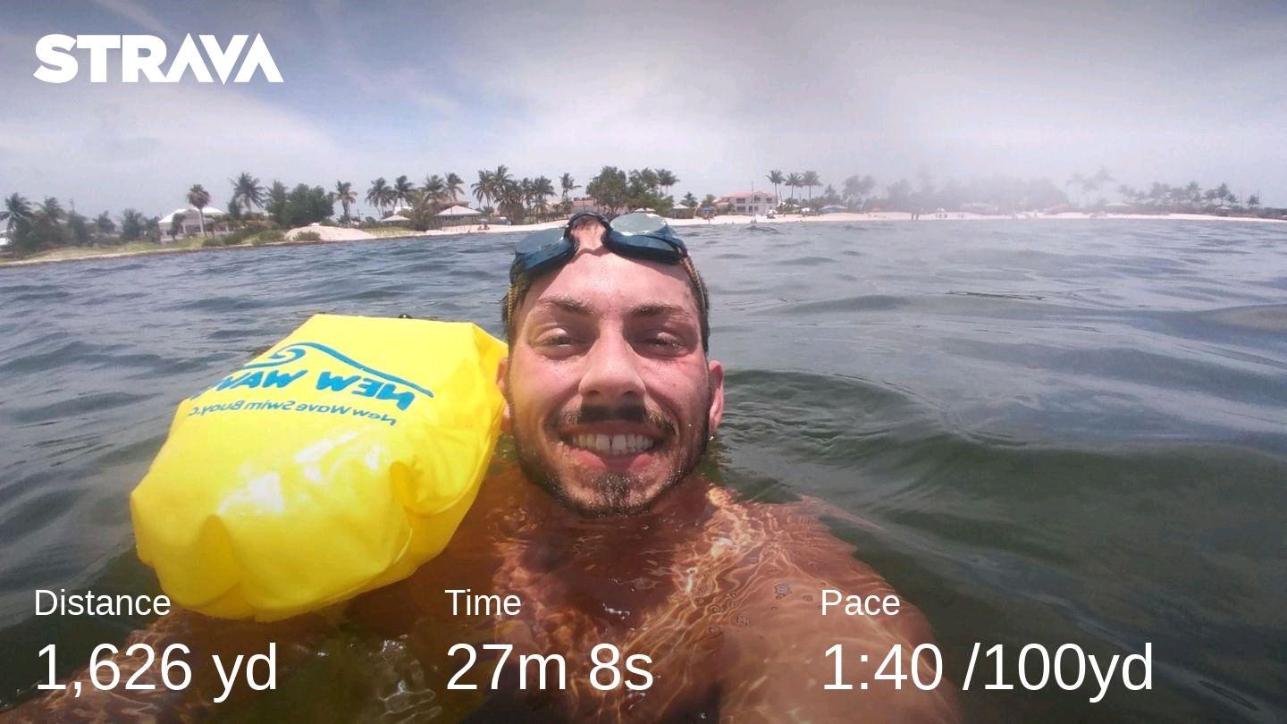 Couldn't resist the clear water down in the Florida Keys. | Scrolller