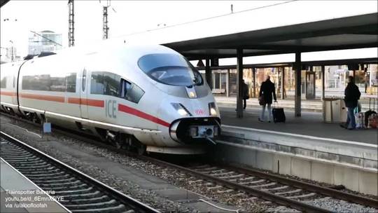 Coupling ritual of two trains in the wild | Scrolller