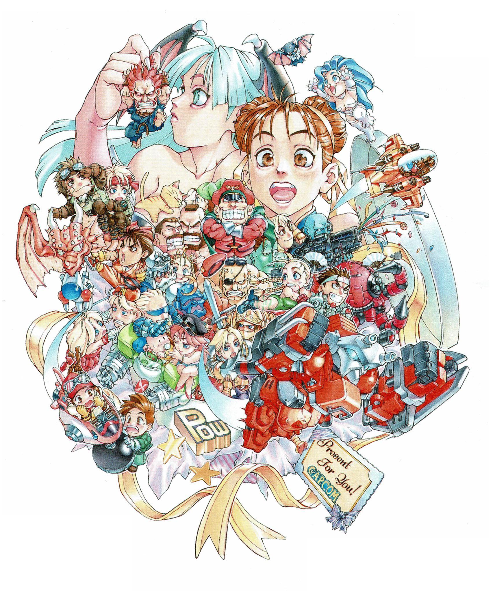 Cover Art for Capcom Arts Book 1995 | Scrolller