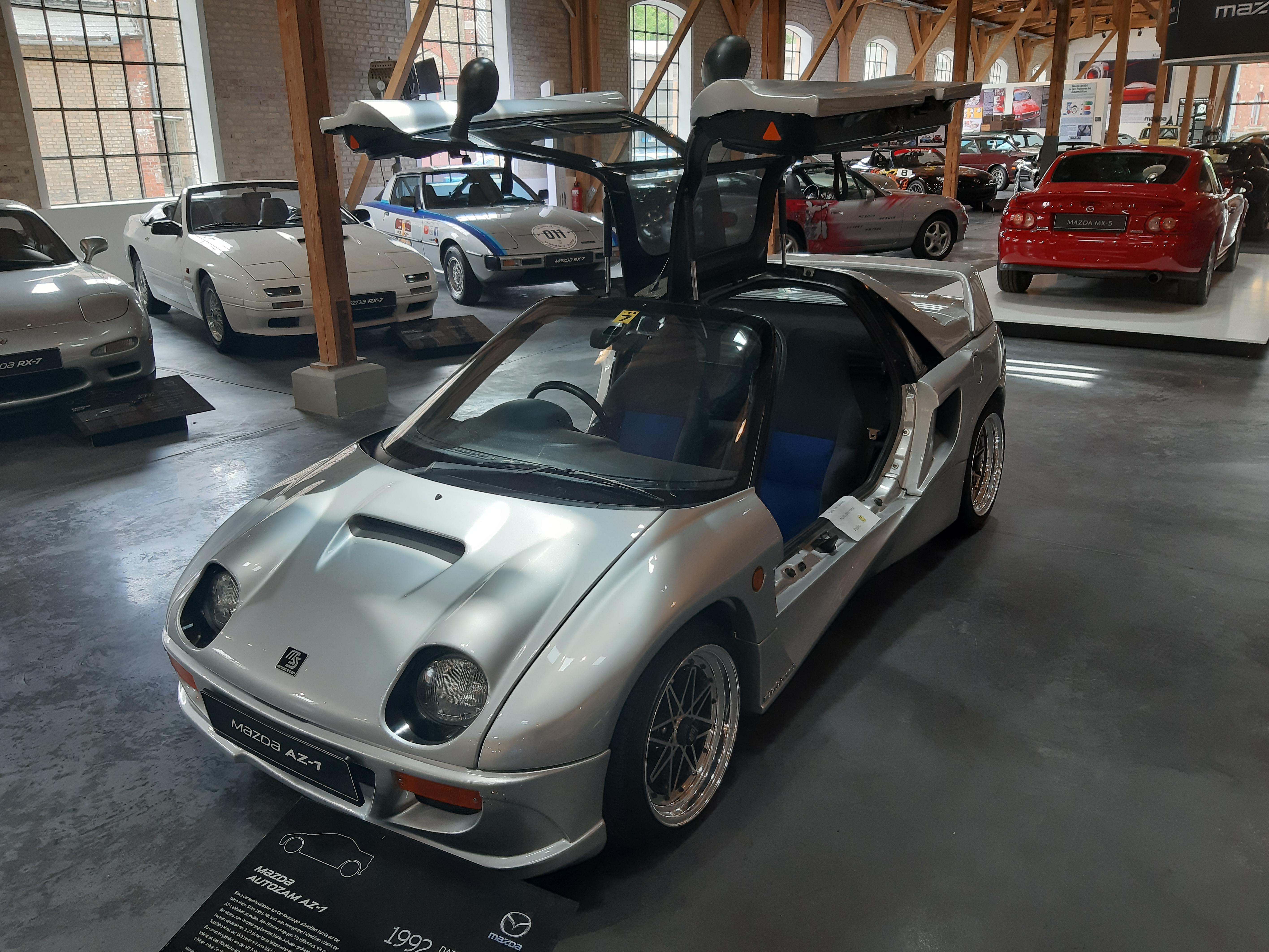 Craziest AZ-1 kei car. With a tiny turbo and gullwing doors. Has to be so much fun!! | Scrolller