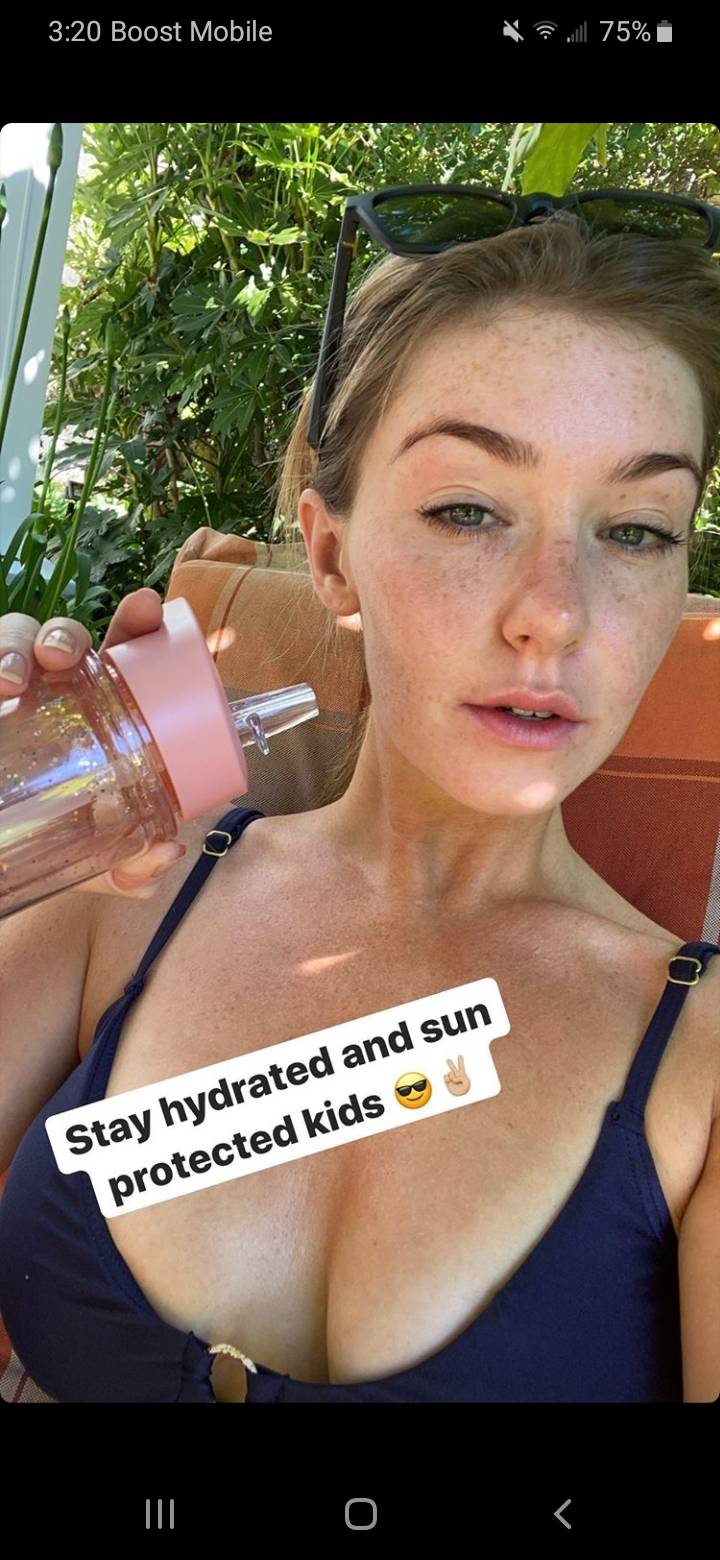 Creative calms nice tits from her IG story | Scrolller