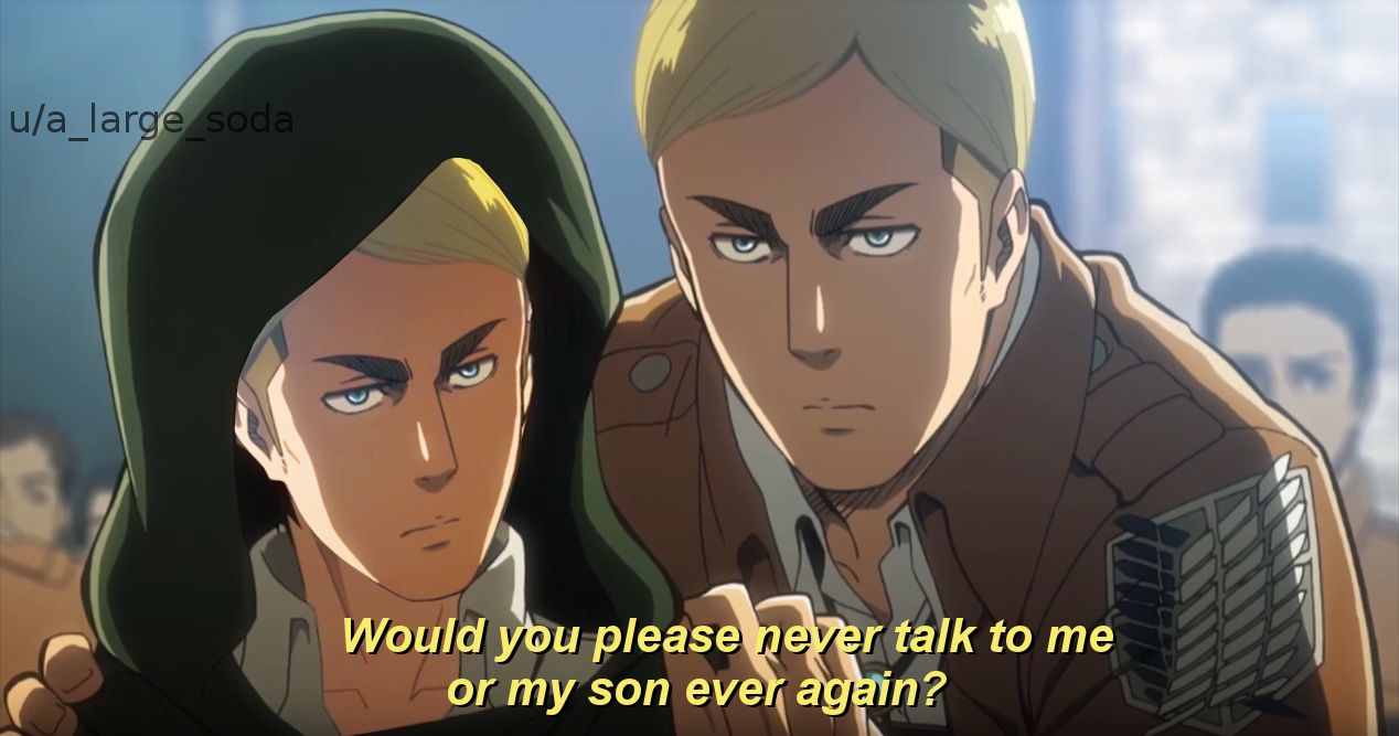 Creeping out Erwin must be hard | Scrolller