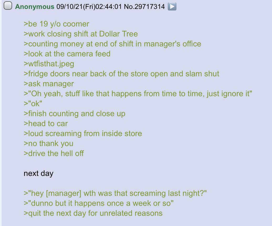 Creepshow saturday - customer complaint | Scrolller