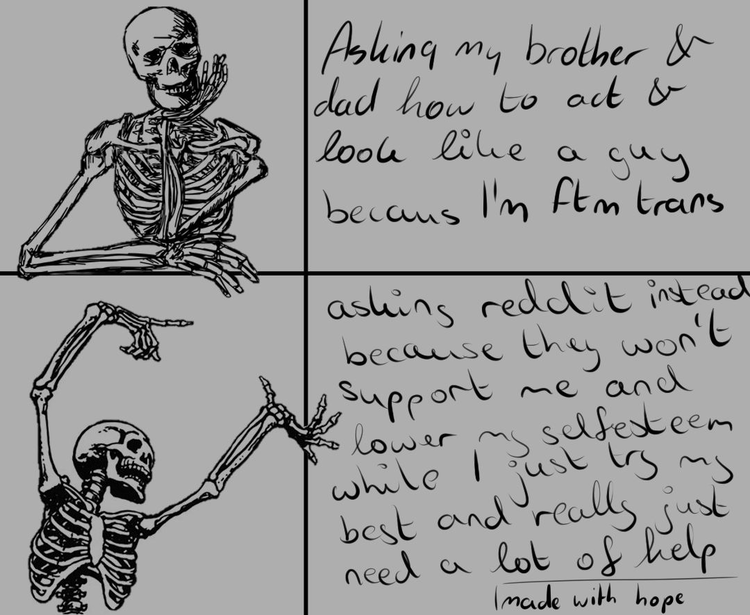 *cries in ftm* | Scrolller