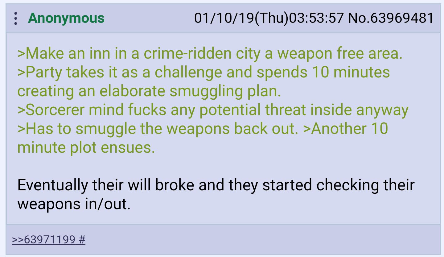 Crossbow Free Zone | Scrolller