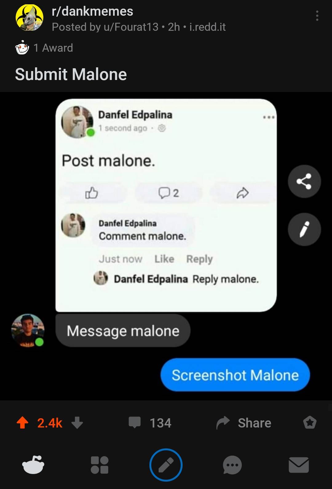 Crosspost malone | Scrolller