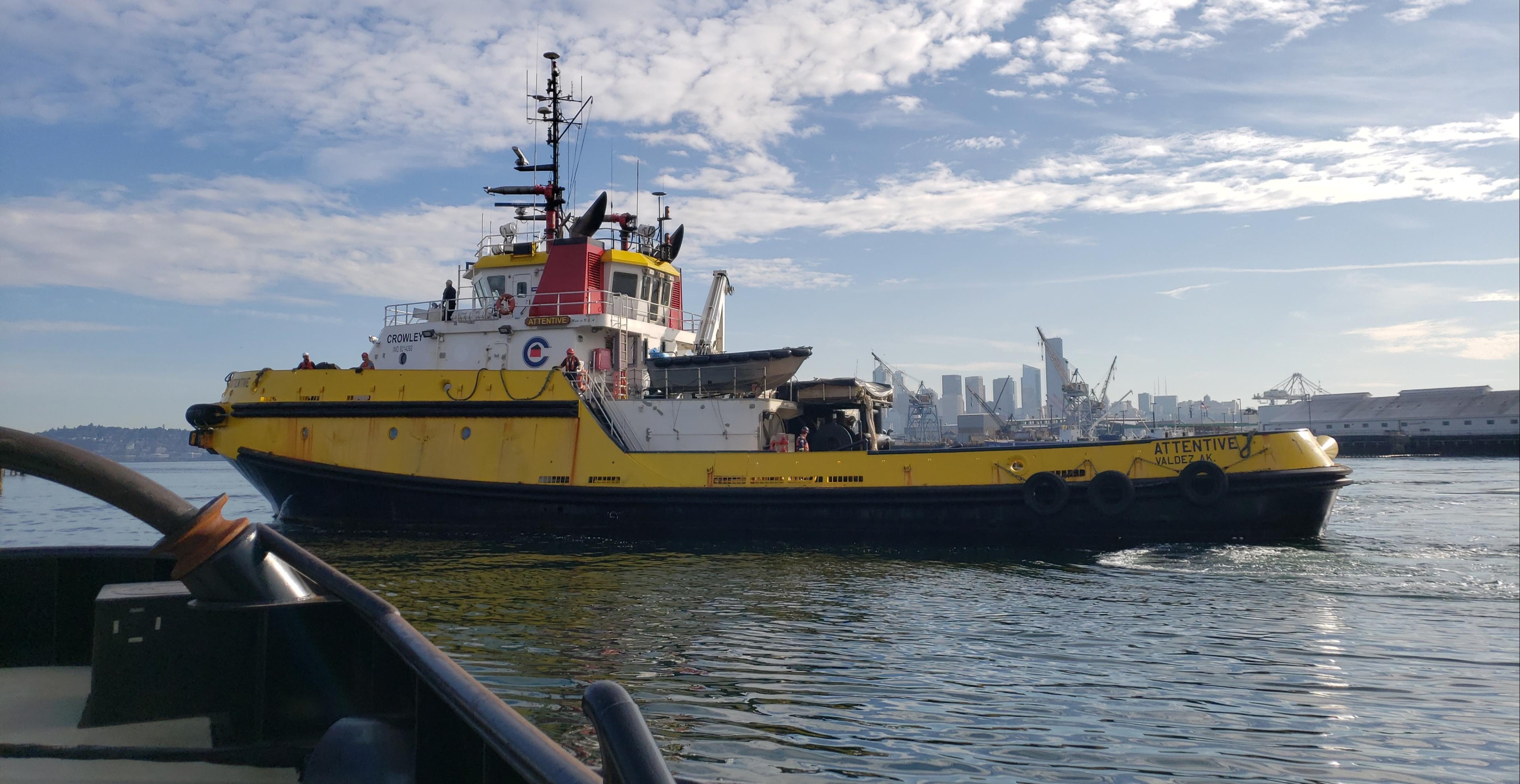 Crowley tug, Seattle WA | Scrolller