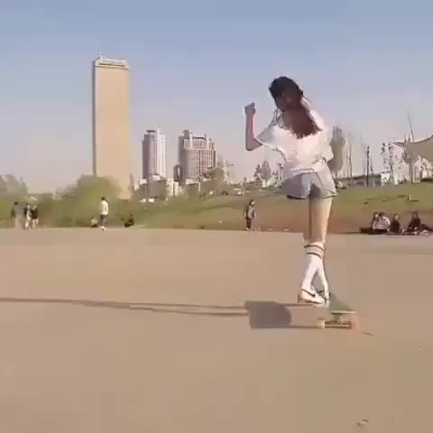 Cruising on the longboard. | Scrolller