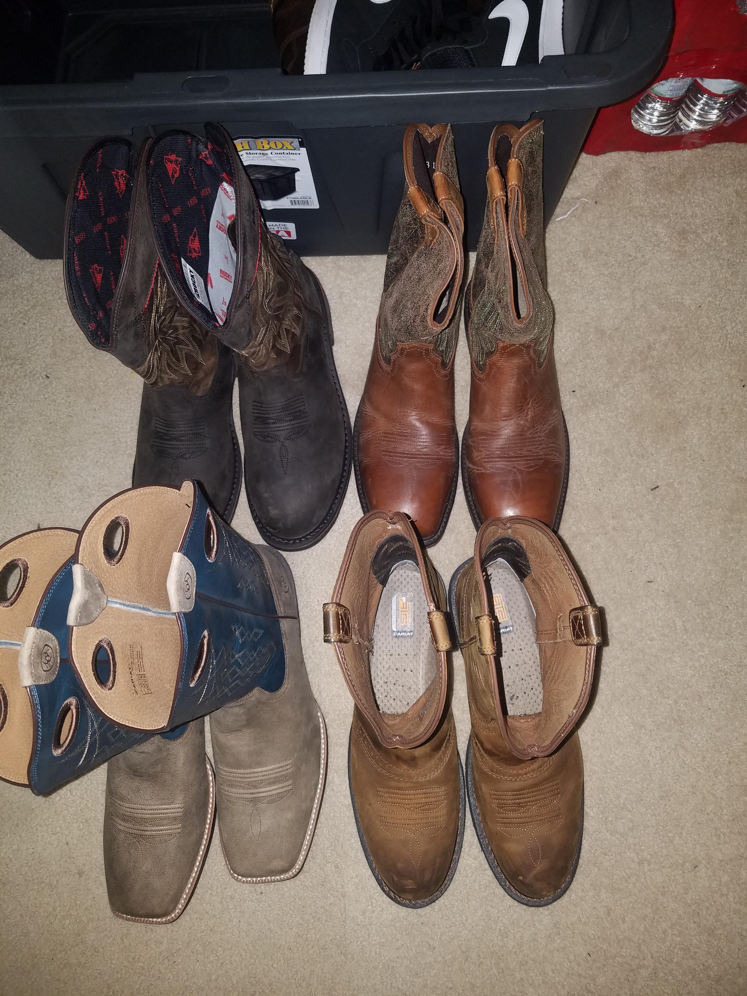 Current boot rotation! | Scrolller