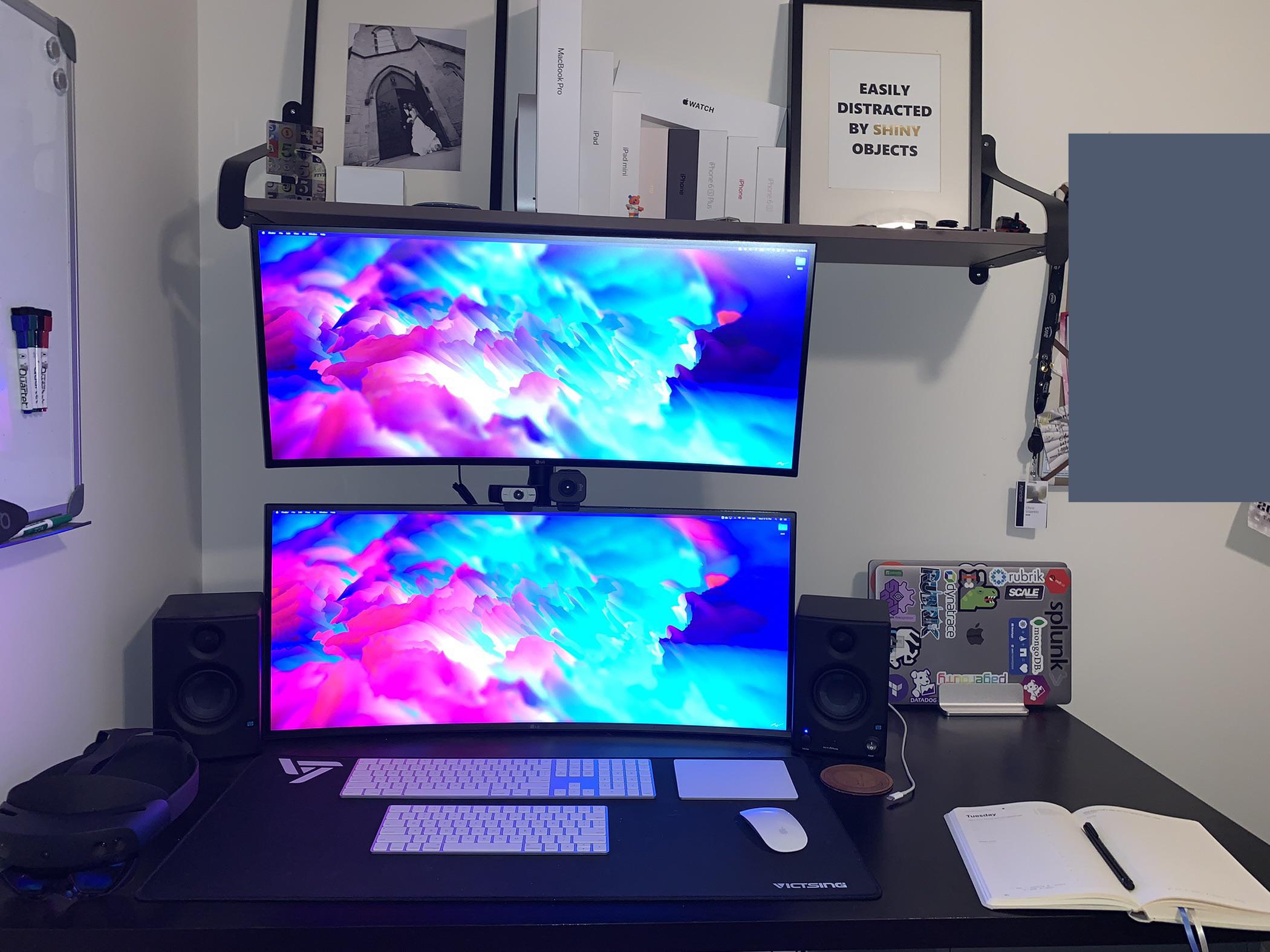 Current WFH setup. | Scrolller