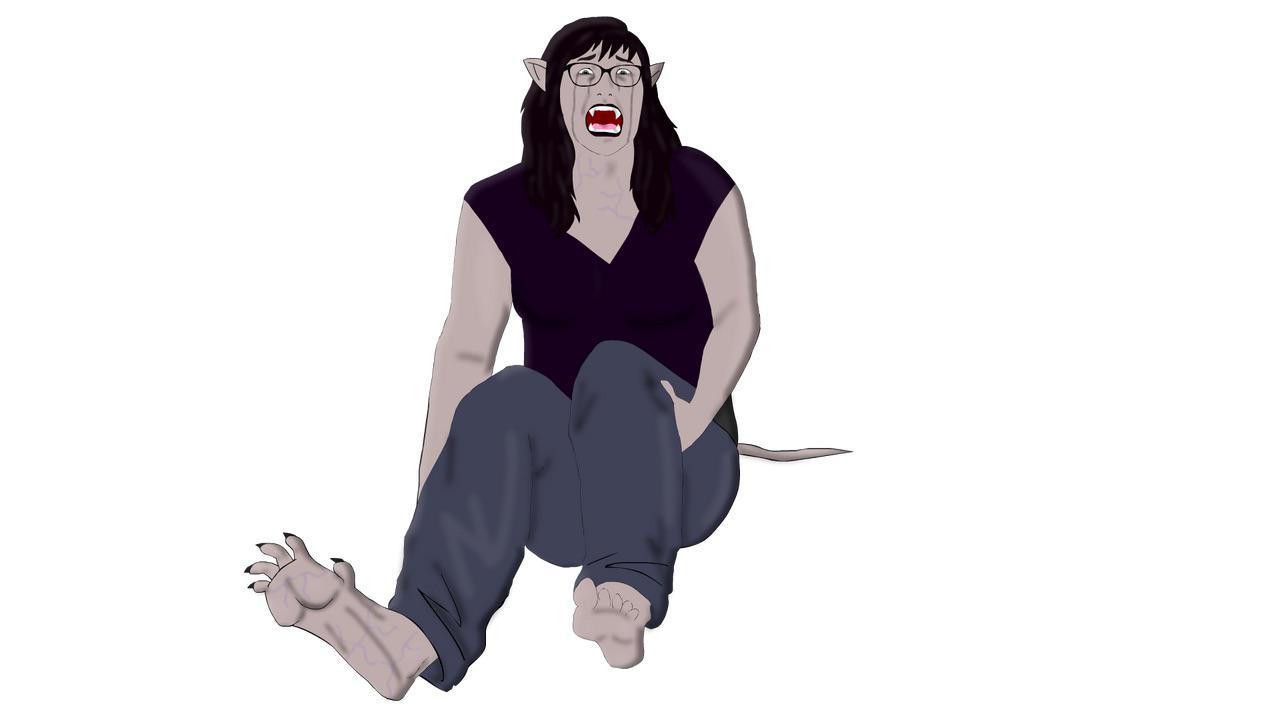 Curse Backfires On Goth Girl Permanently Scrolller