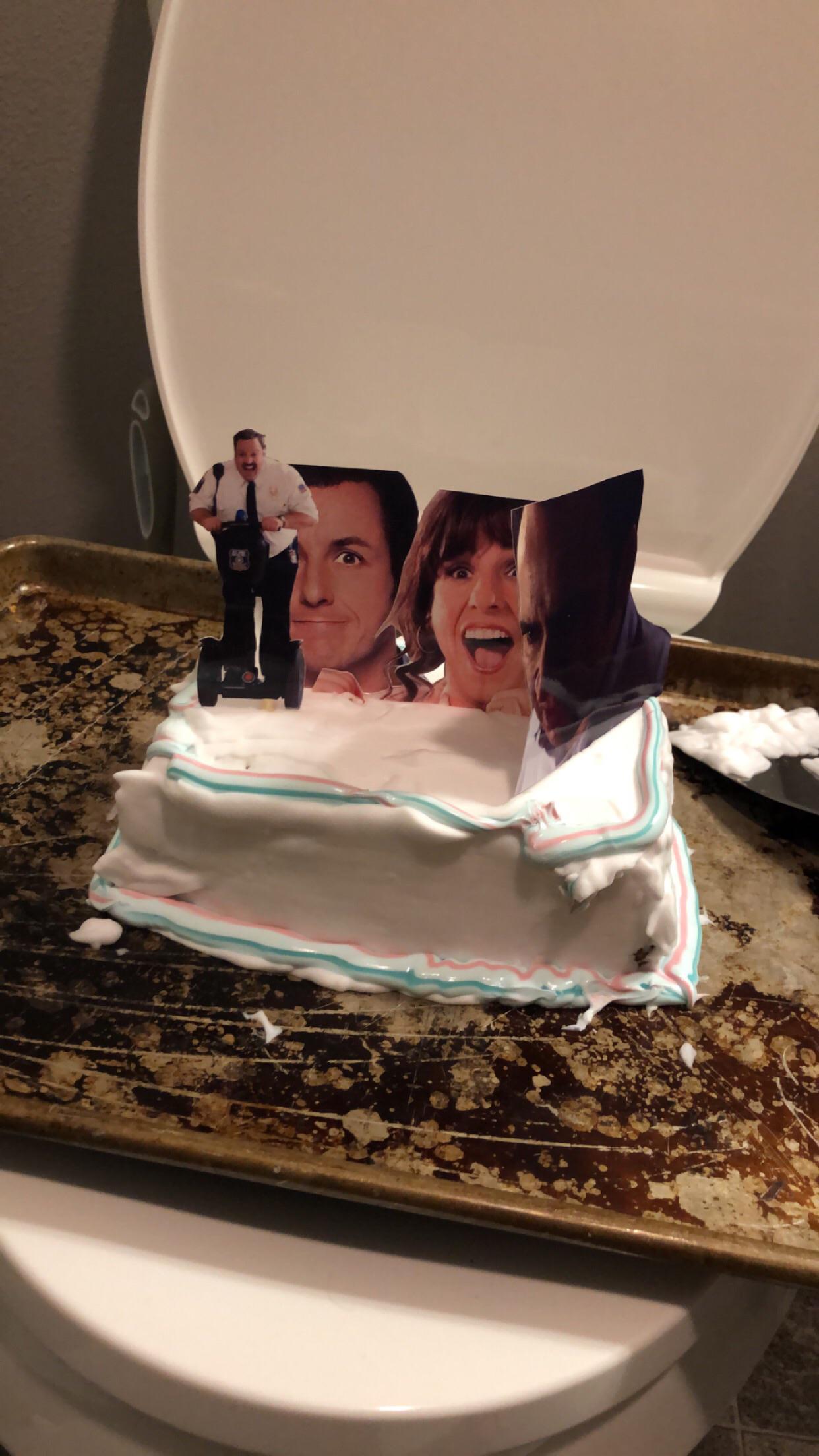 Cursed Cake (shaving cream and toothpaste) | Scrolller