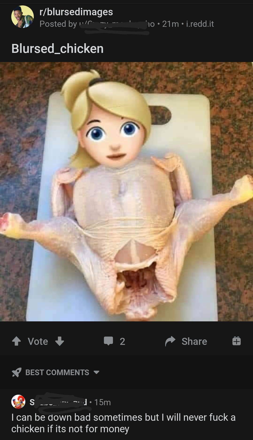 Cursed chickensex | Scrolller