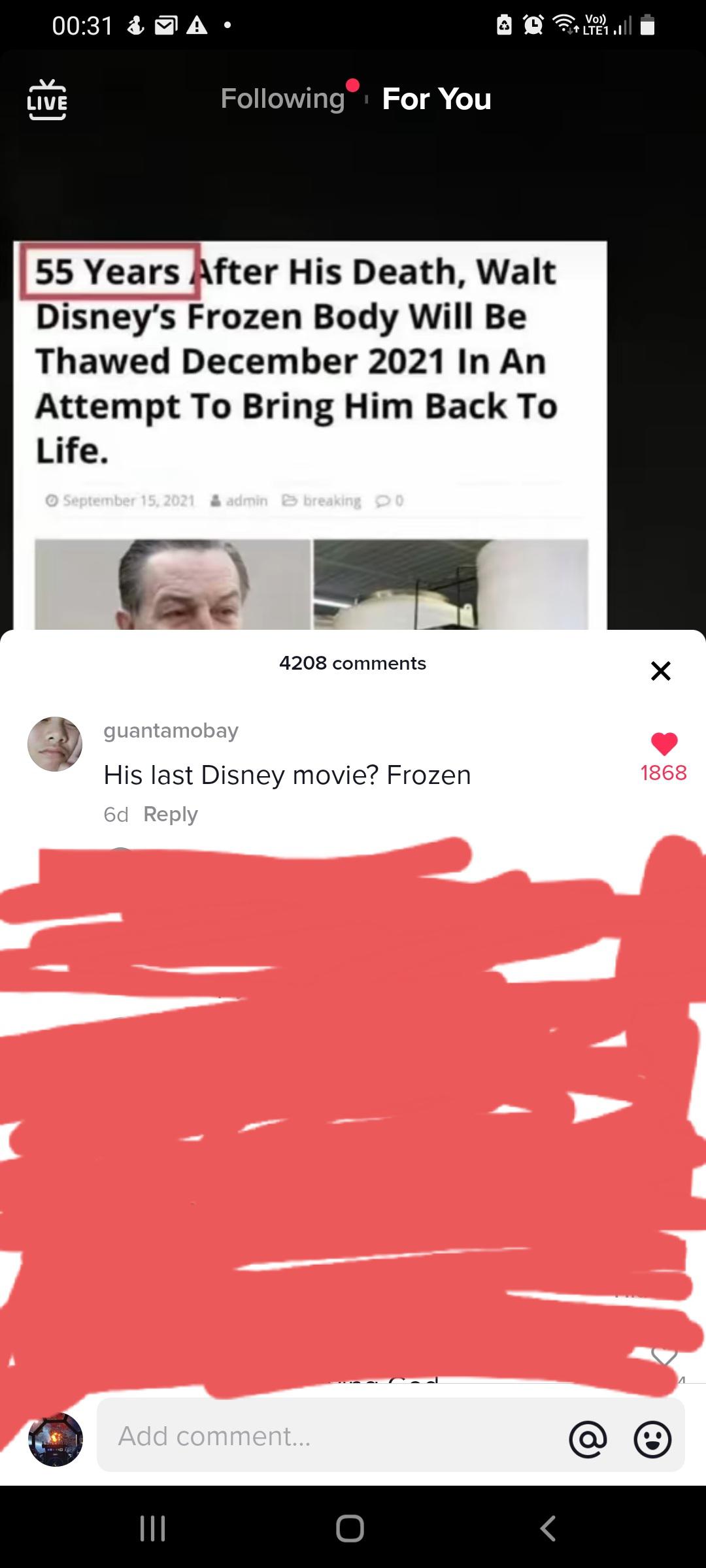 Cursed frozen | Scrolller