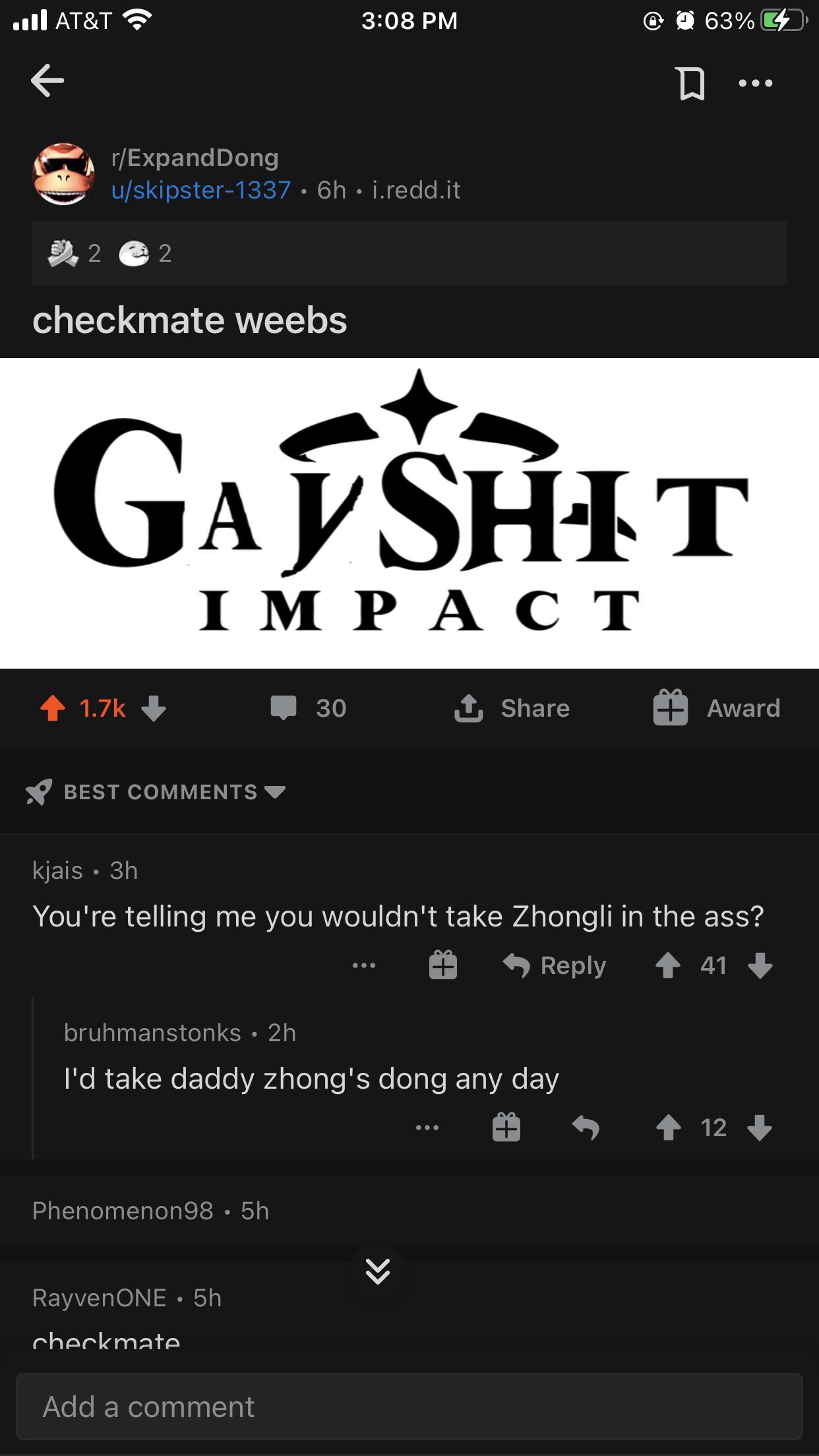 cursed_genshin | Scrolller