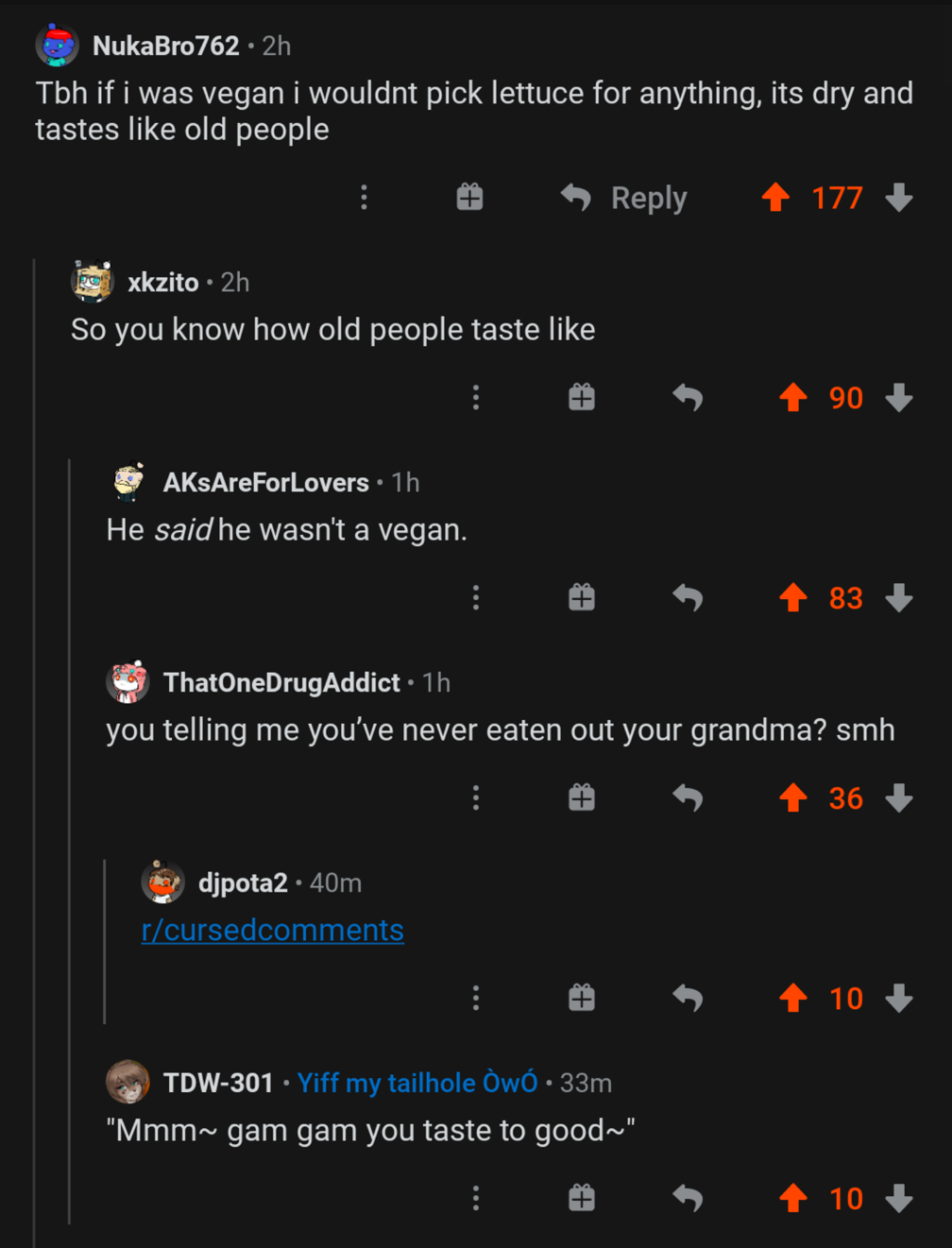 cursed_grandma | Scrolller