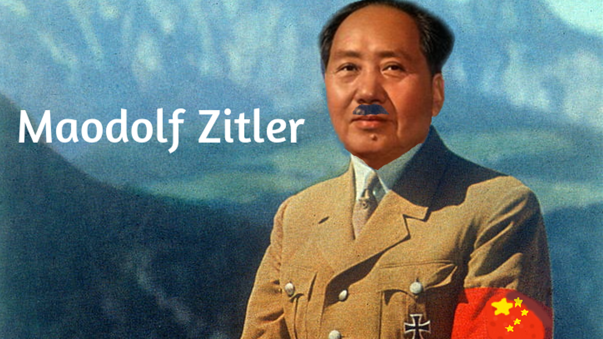 cursed Mao Zedong+Adolf Hitler= | Scrolller