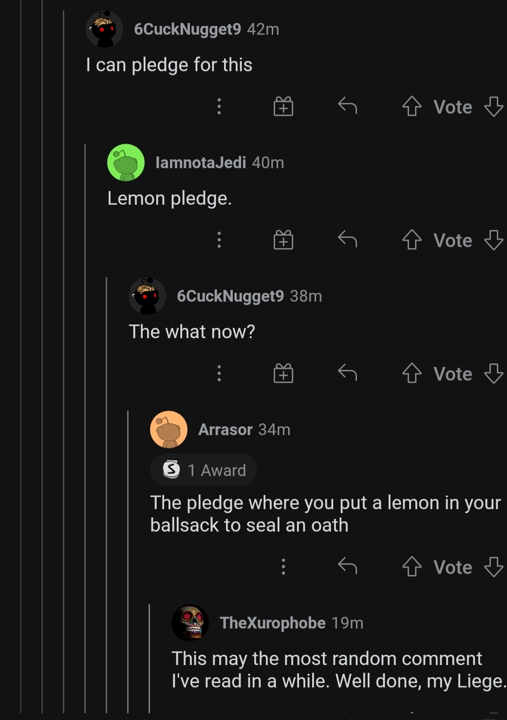 Cursed pledge | Scrolller