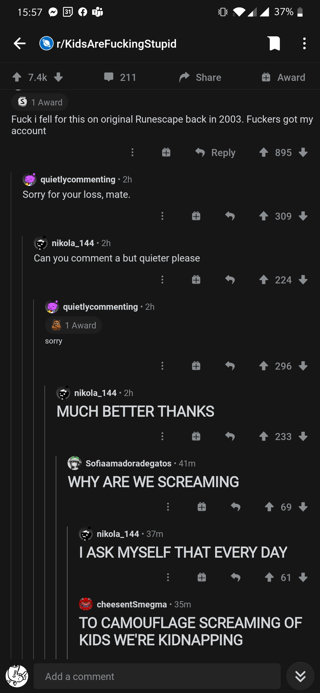 Cursed_screaming | Scrolller