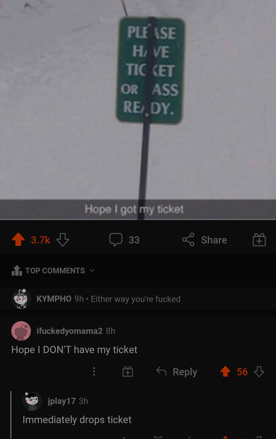 cursed_ticket | Scrolller