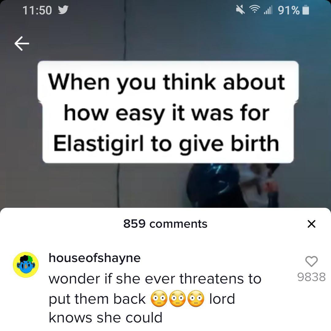 Cursed TikTok Comment | Scrolller