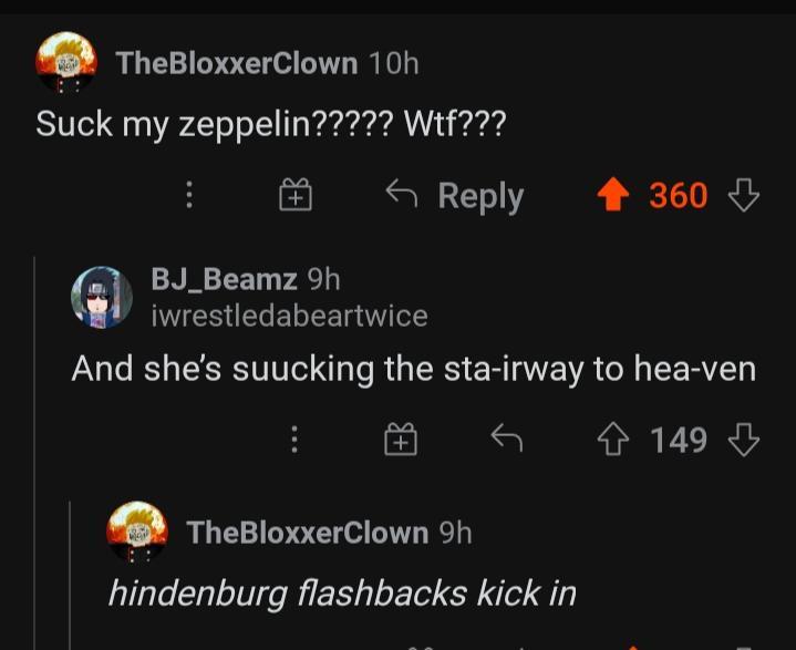 Cursed zeppelin | Scrolller