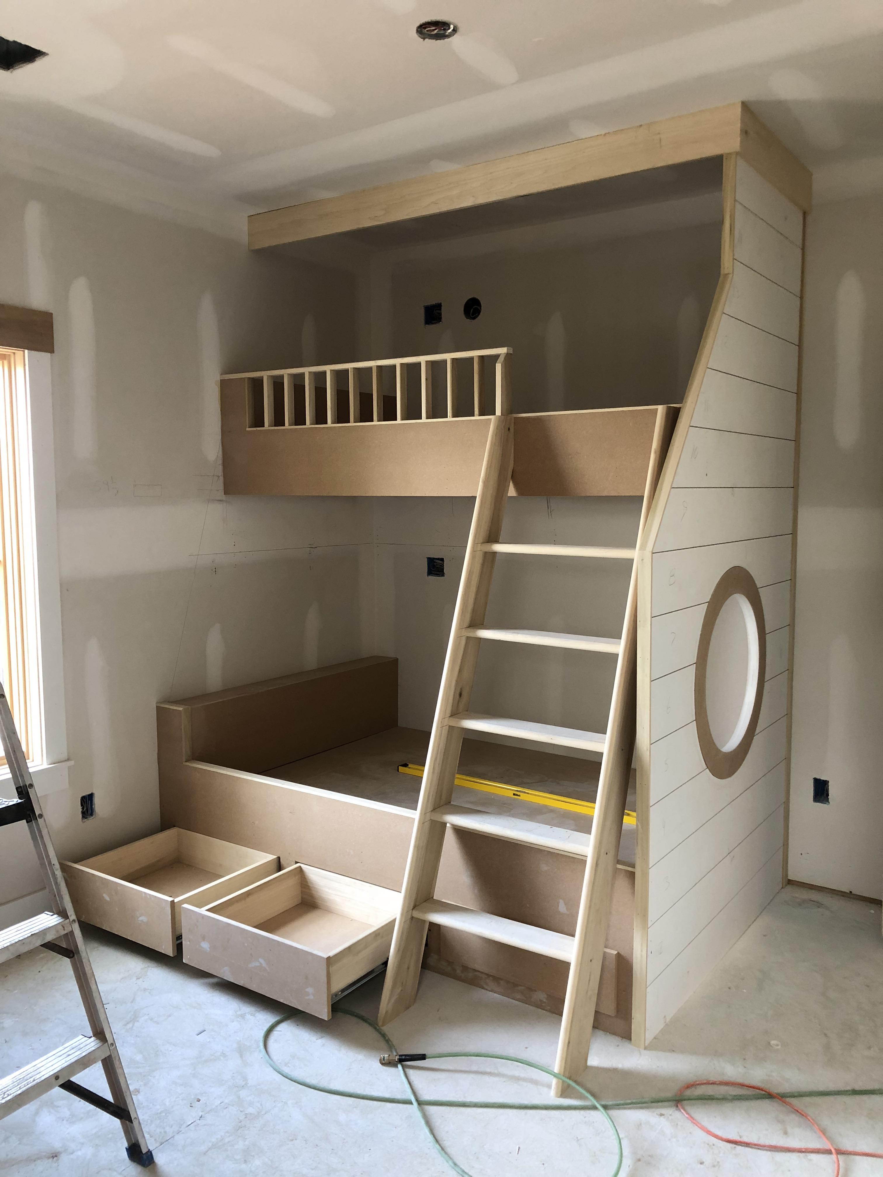 Custom bunk beds I built | Scrolller