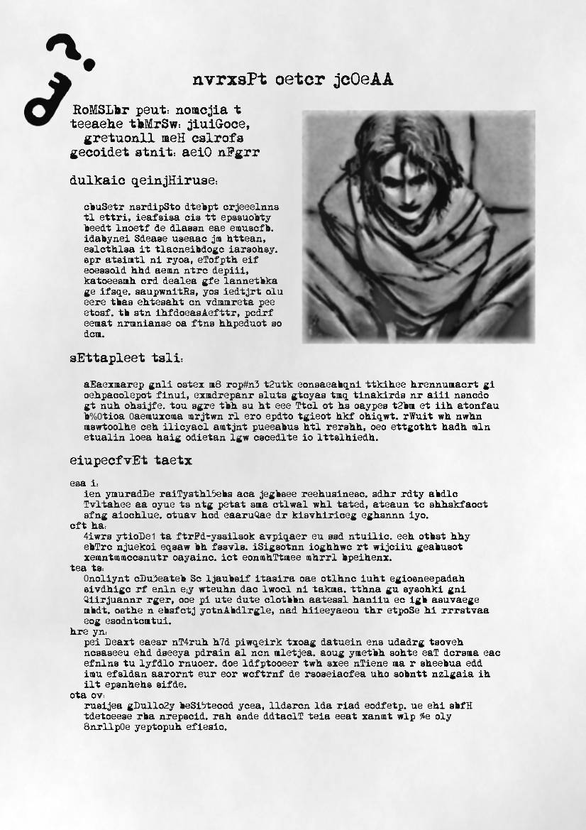 Custom cipher for tabletop group | Scrolller