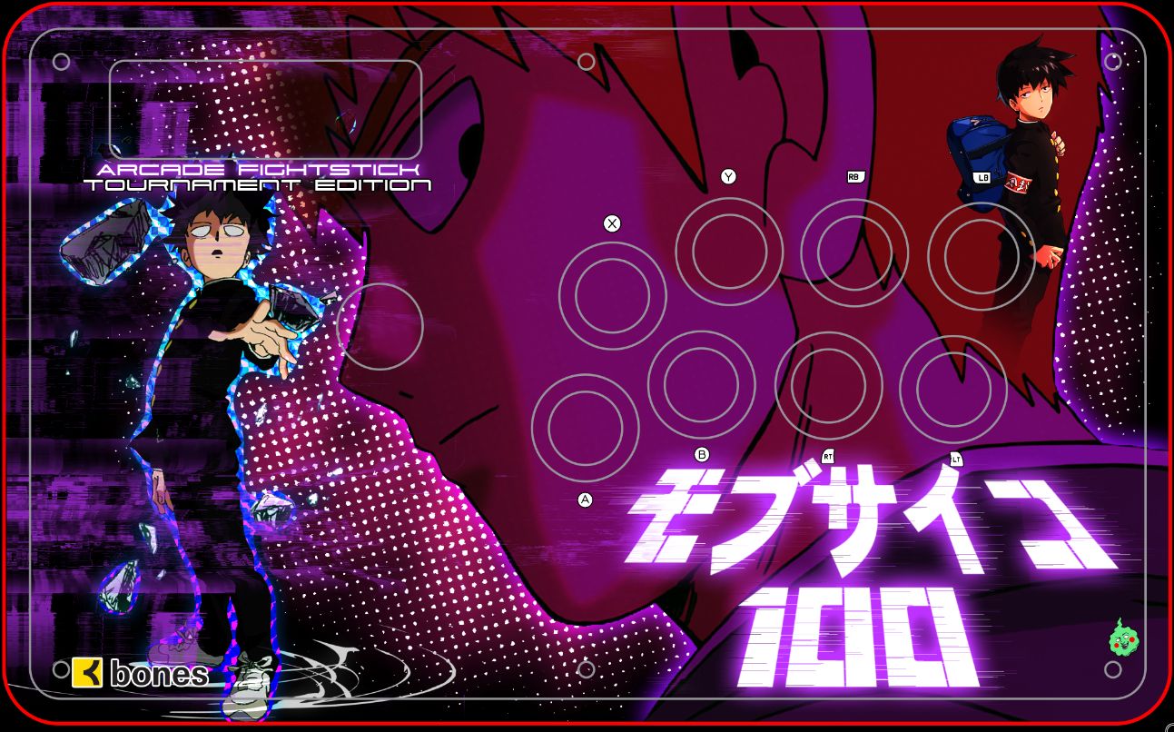 Custom fightstick art commission | Scrolller