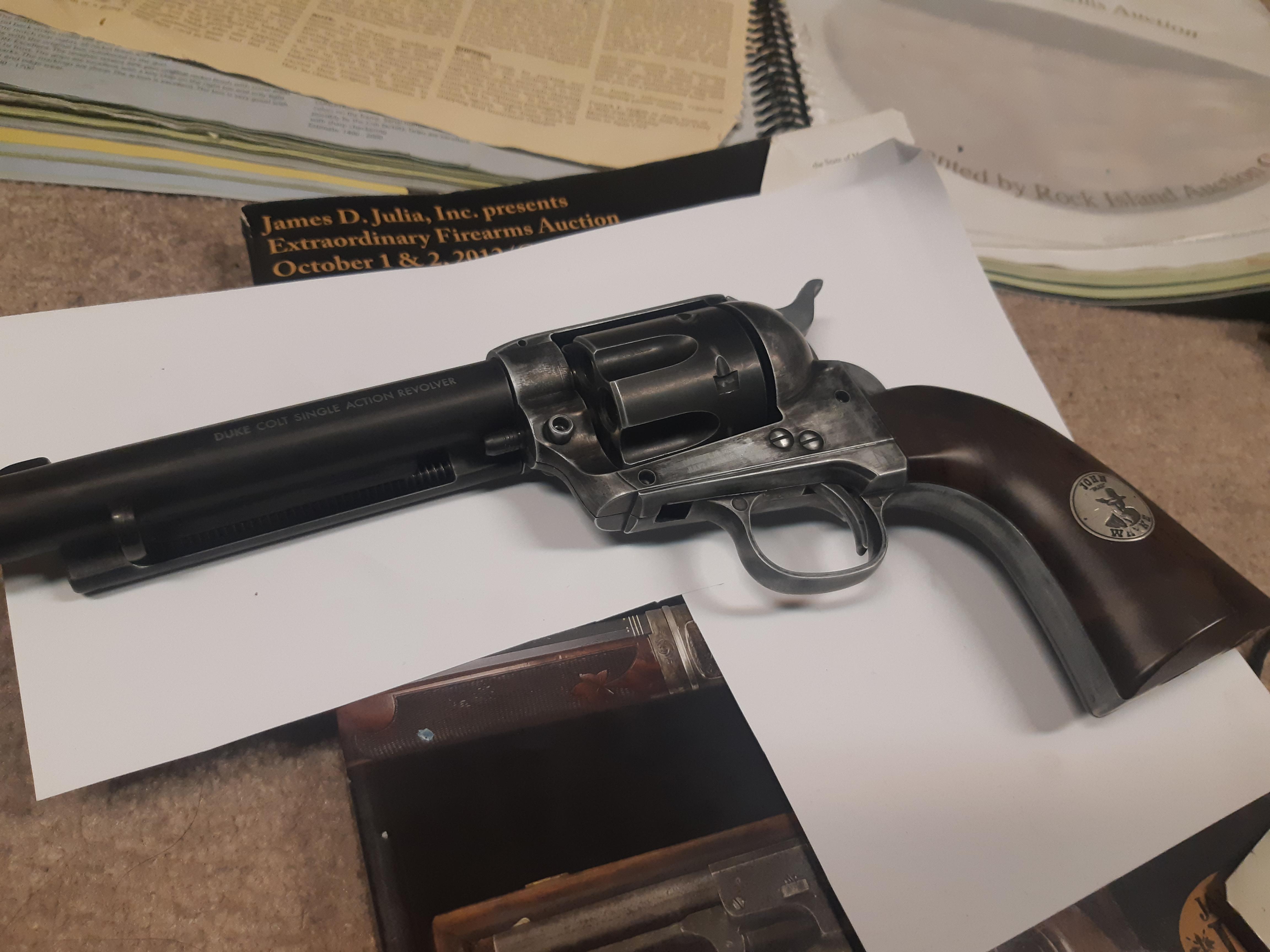 Custom peacemaker is Nearly finished the frame sanding starting to look worn and old | Scrolller