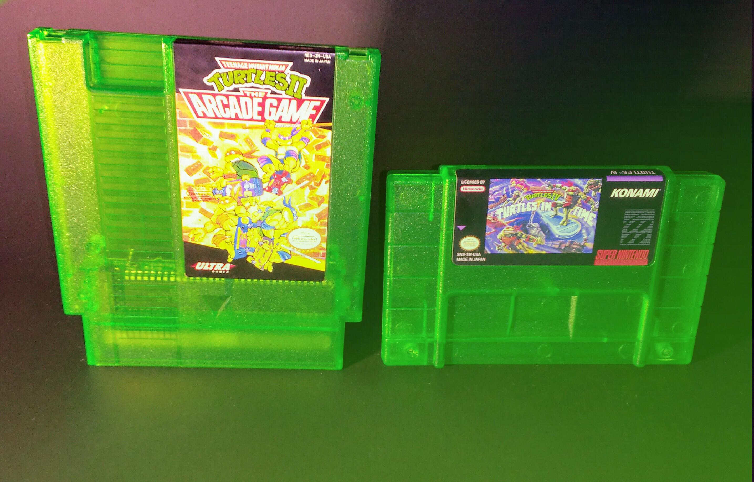 Custom TMNT Nintendo Cartridges I Made | Scrolller