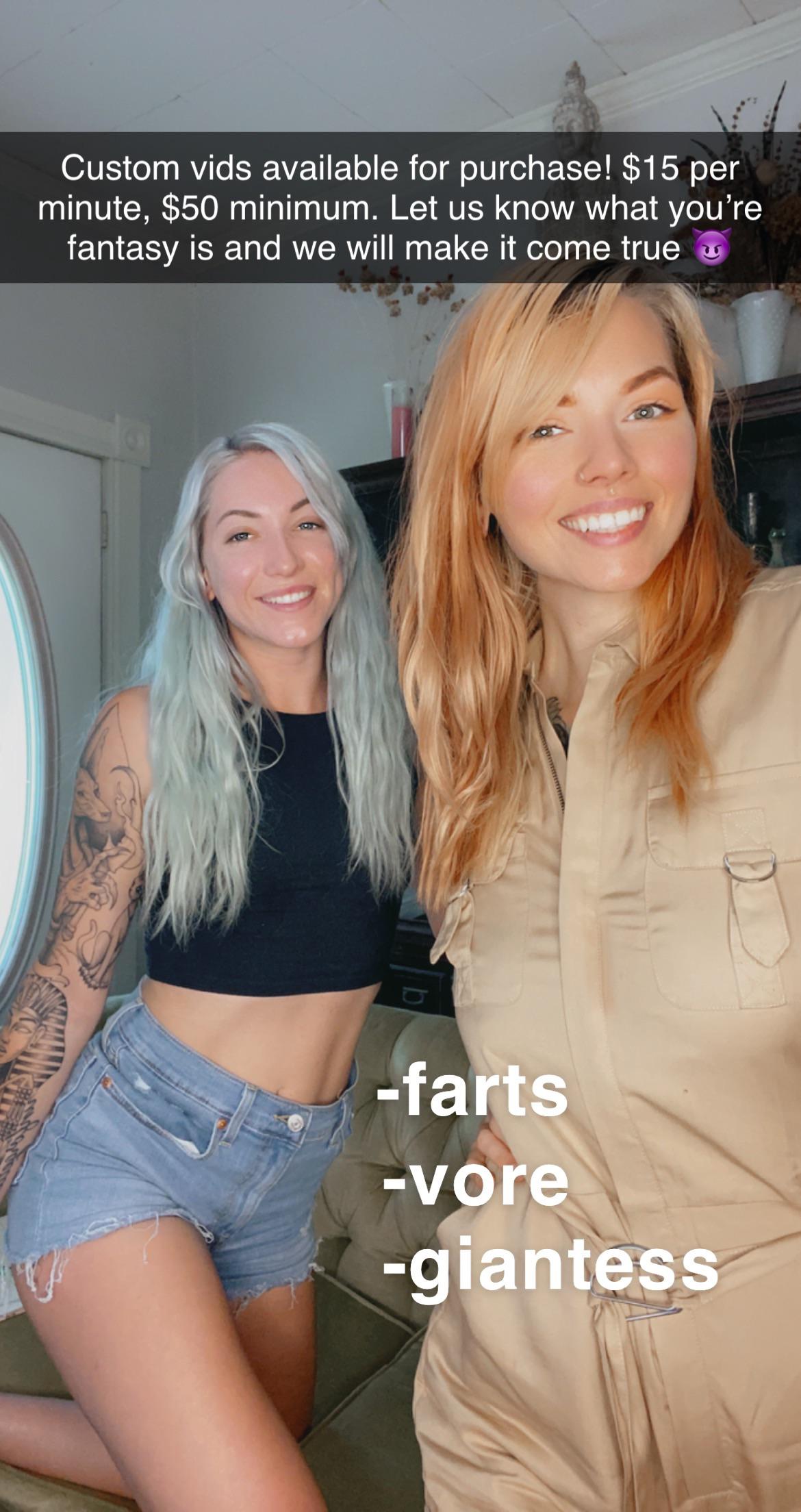 Custom vids available for purchase!!! Dm us, serious inquiries only 😇😈 | Scrolller