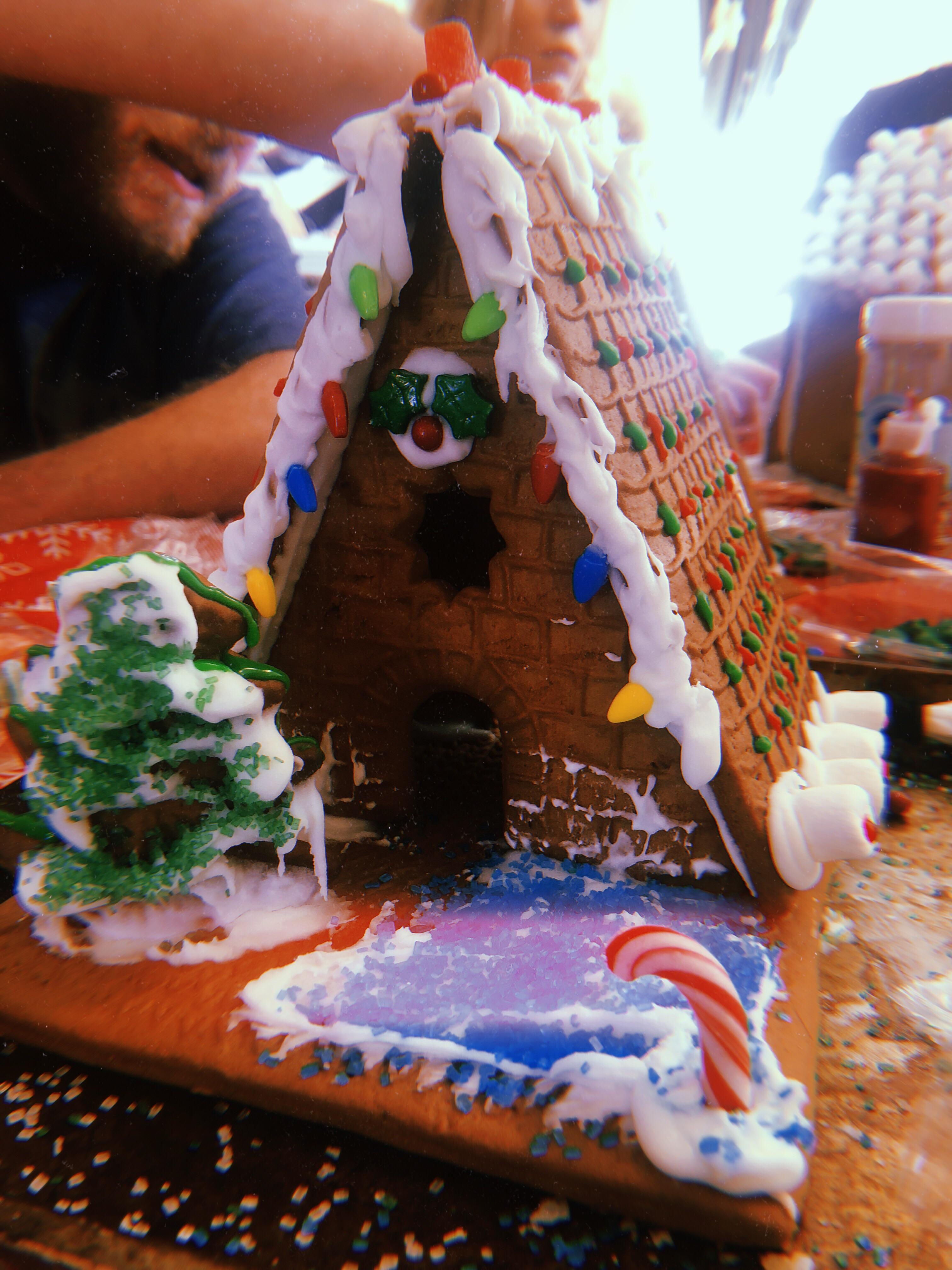 Cute little gingerbread A frame I made | Scrolller