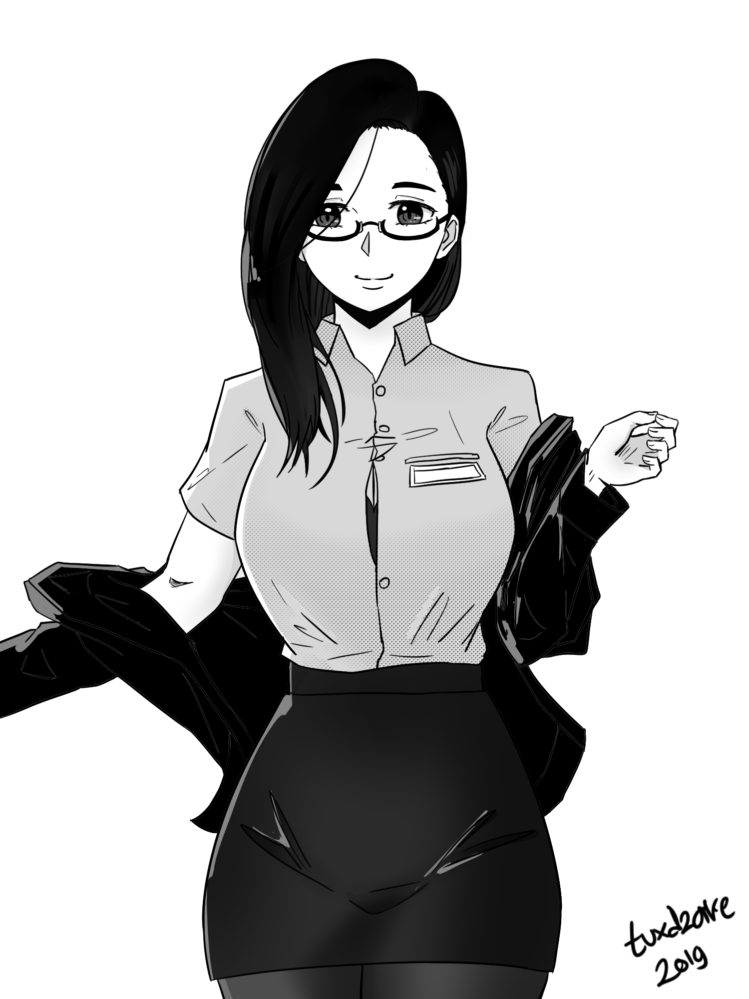 Cute Office Lady | Scrolller