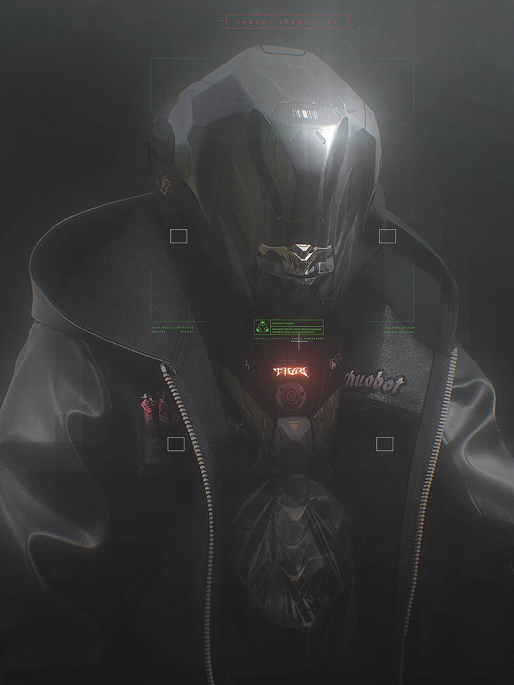 "Cyber Flesh: THUG bot" by Roman Vinogradov | Scrolller