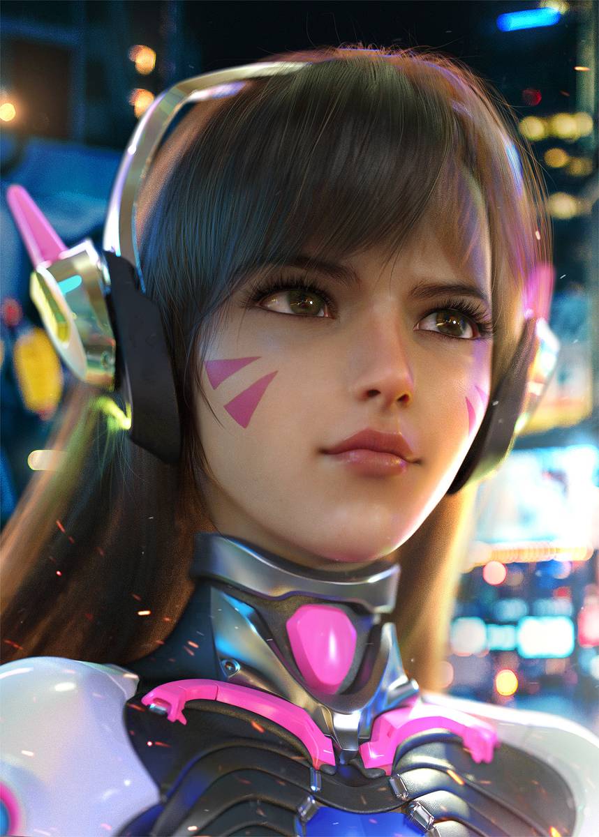 D.Va by sevenbees | Scrolller