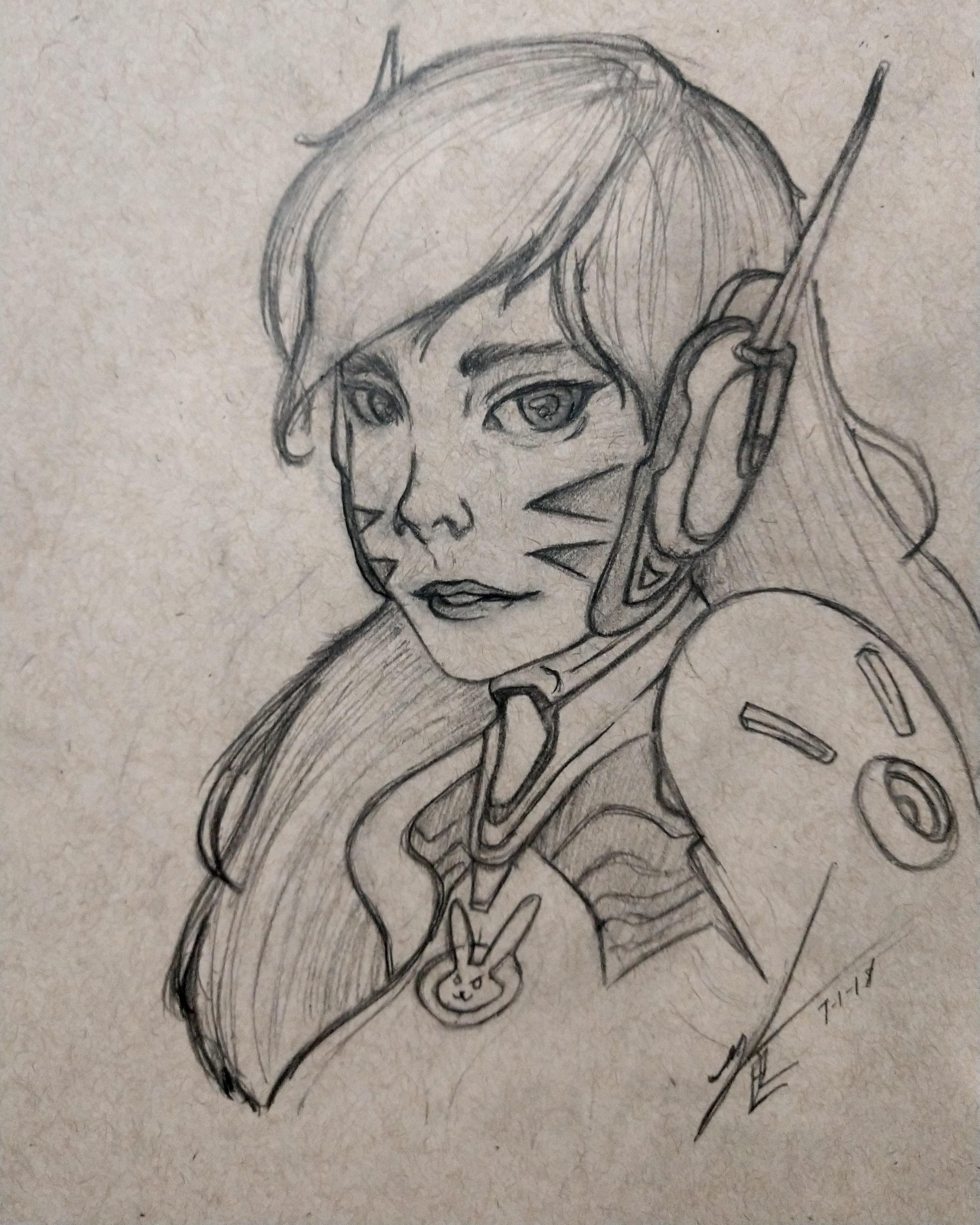 D-VA Sketch | Scrolller