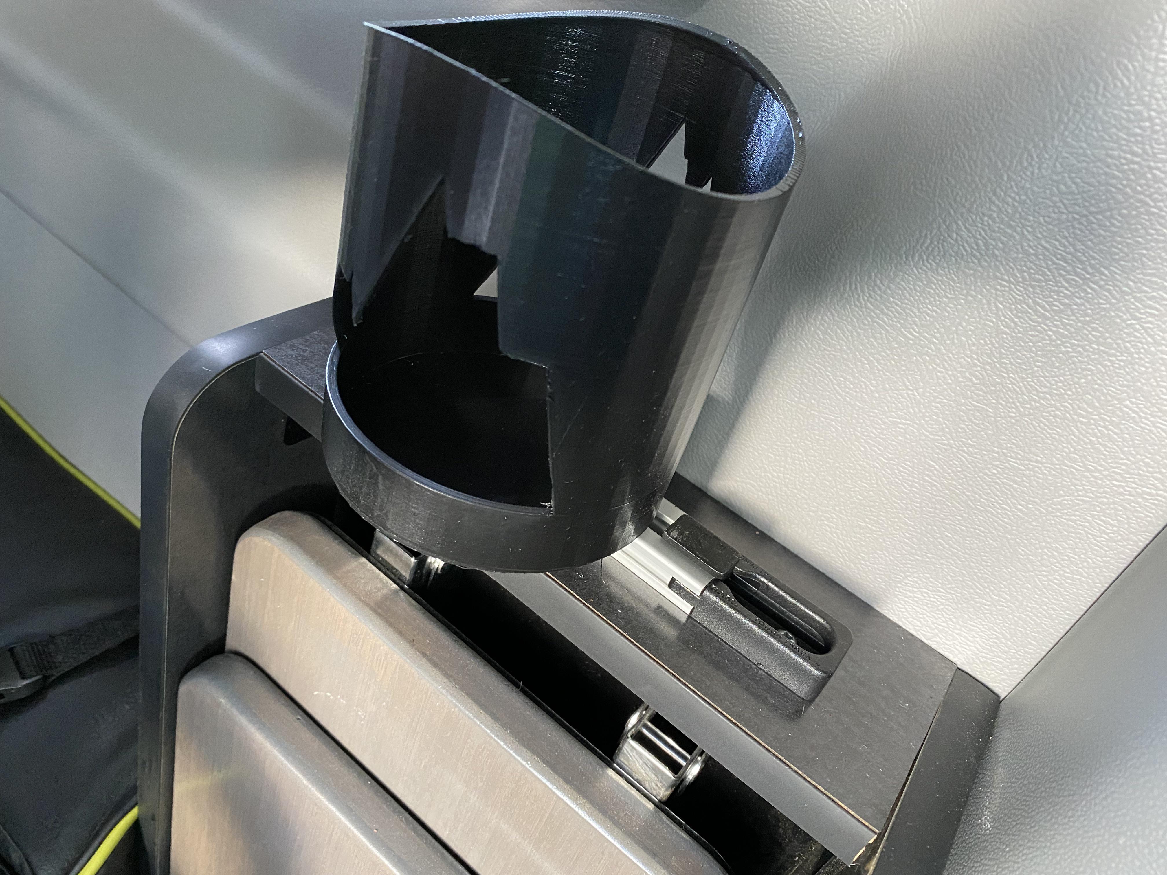 Dad needed an off-center cup holder for these little tracks. | Scrolller